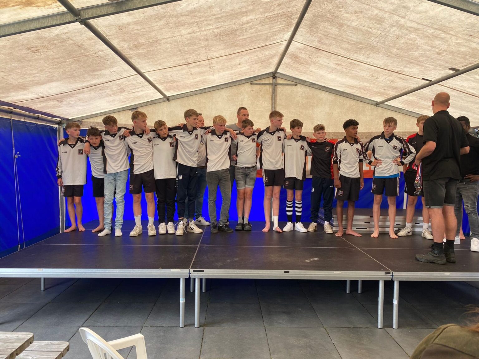 Foto’s bekerfinale SDS/Nijland JO14-1 – ST. VAKO/Tynaarloo JO14-1 – SDS